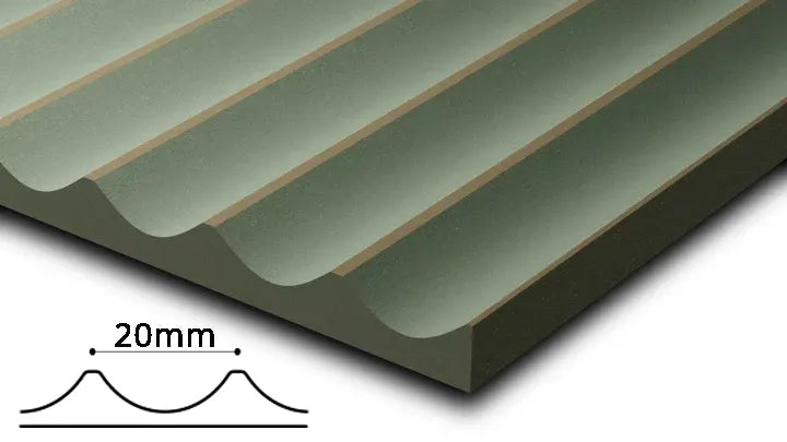 Fluted MDF Panels - Stylish & Architectural – Uniboards