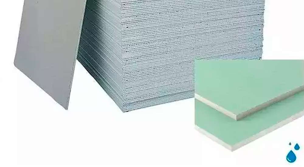 Gypfor Moisture Resistant Plasterboard Tapered Edge 2400mm x 1200mm ...