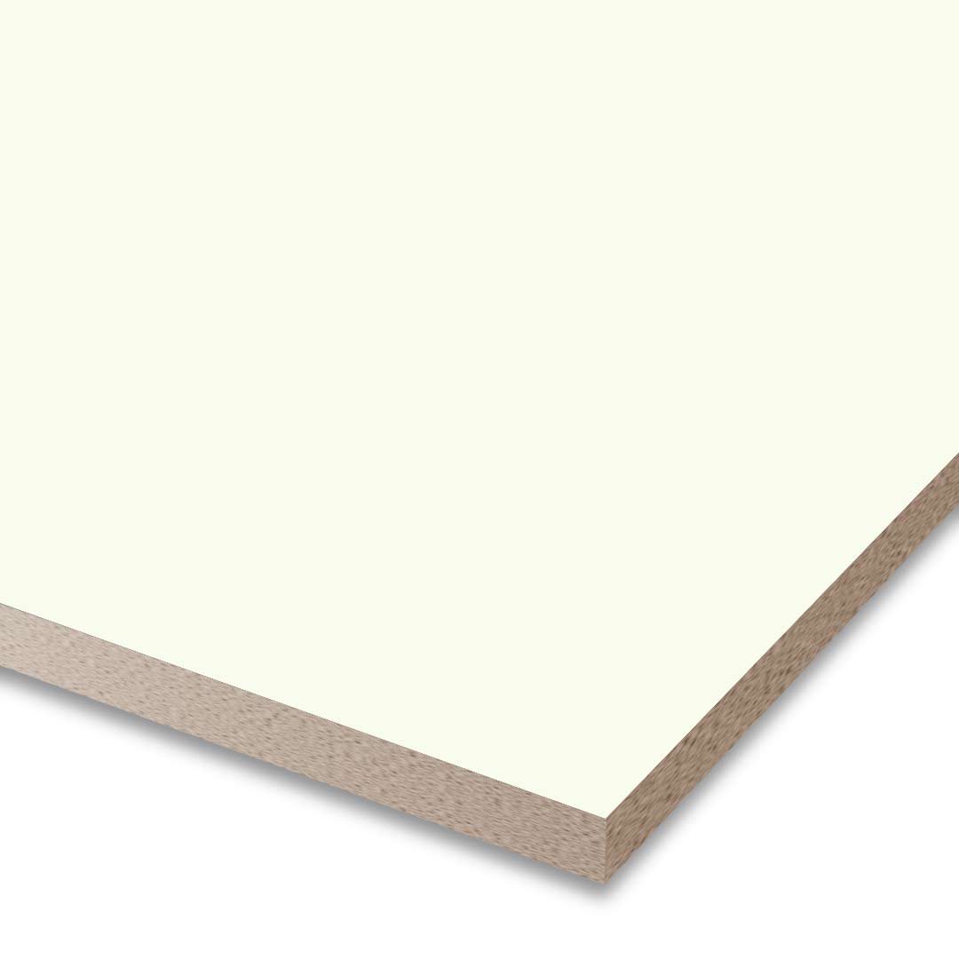 Pfleiderer U11027 XG Icy White Gloss MDF - Timeless & Chic – Uniboards